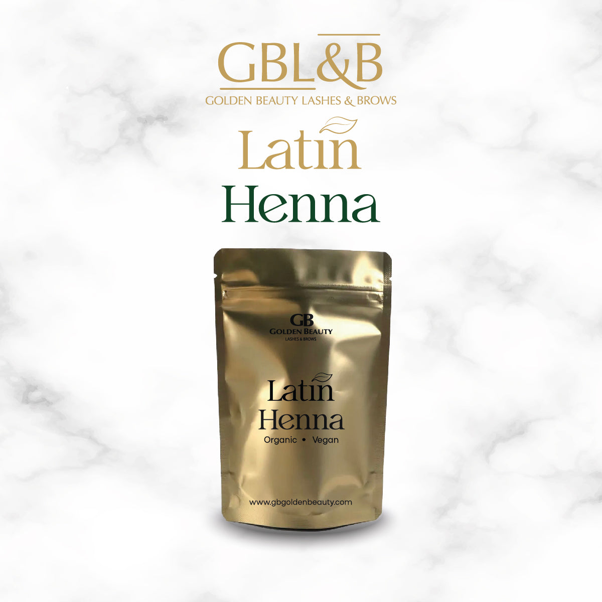Latìn Henna kit Brown – GOLDEN BEAUTY