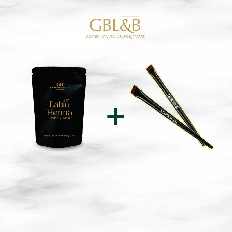 Latìn Henna Kit Black – GOLDEN BEAUTY